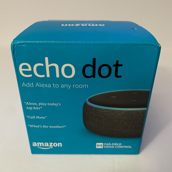 Echo | Other | Amazon Echo Dot Smart Speaker Blue | Poshmark